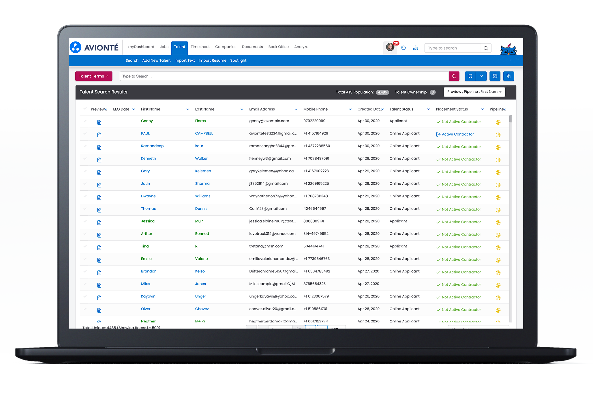 Clerical & Light Industrial - Staffing Technology Software | Avionté